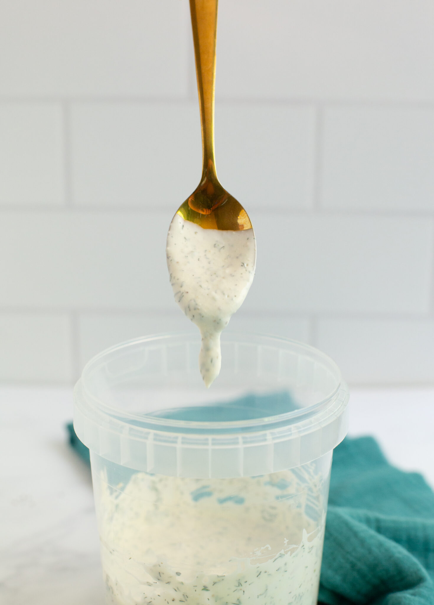 Easy Homemade Buttermilk Ranch Dressing - Looks Pretty Tasty